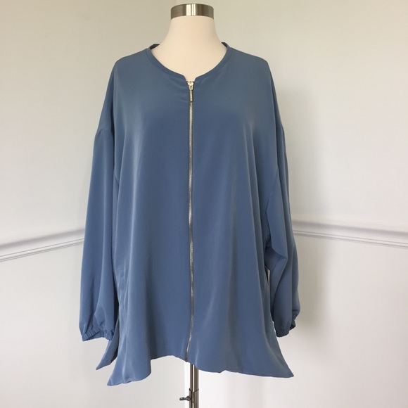 Halston Heritage | Jackets & Coats | Halston Zip Up Jacket | Poshmark